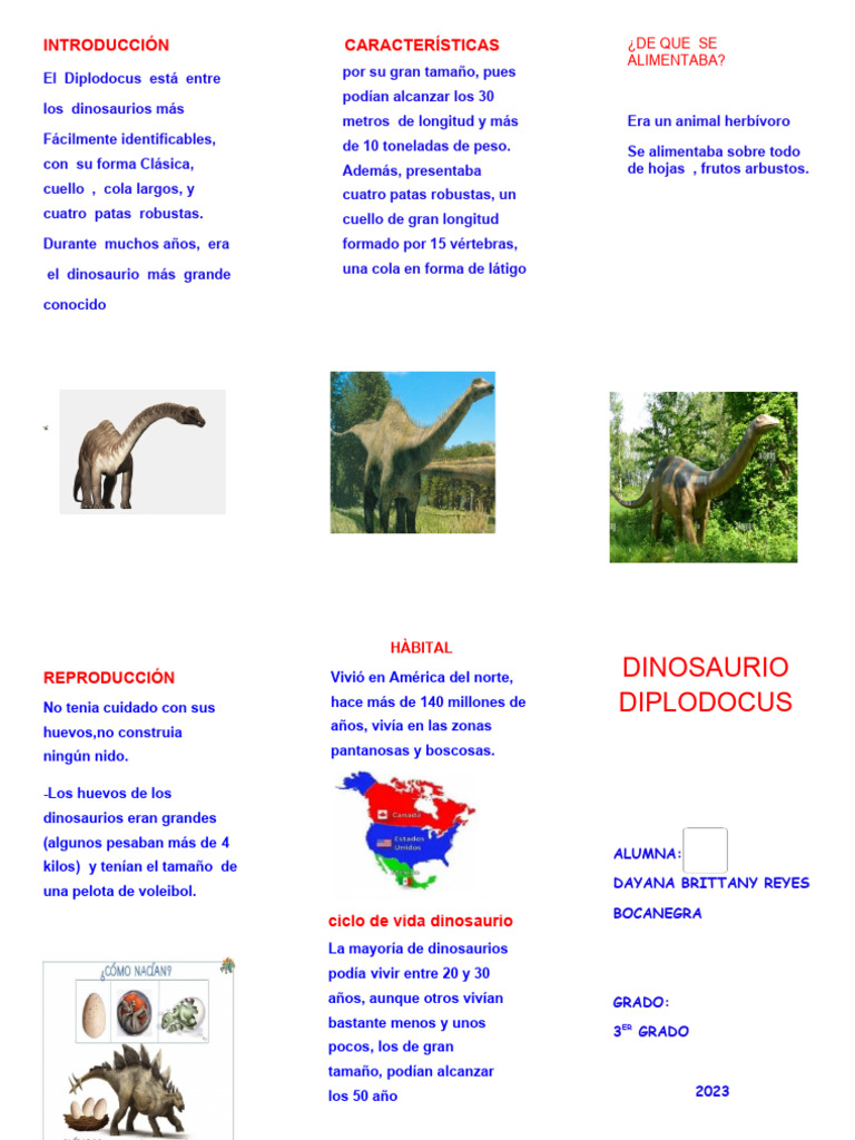 DINOSAURIO | PDF