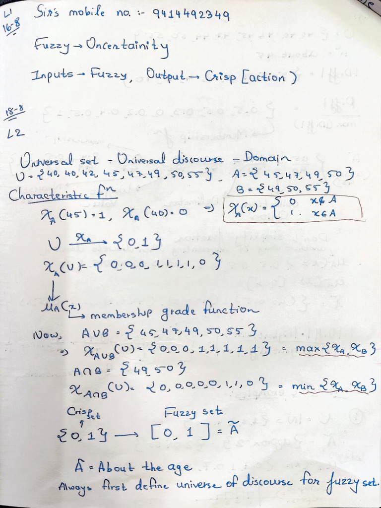 Fuzzy Logic Part 1 | PDF