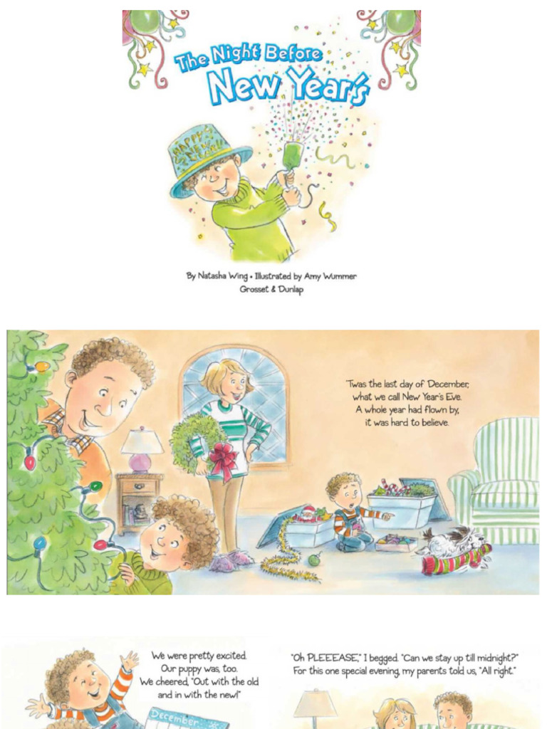 The Night Before New Year's by Natasha Wing | PDF