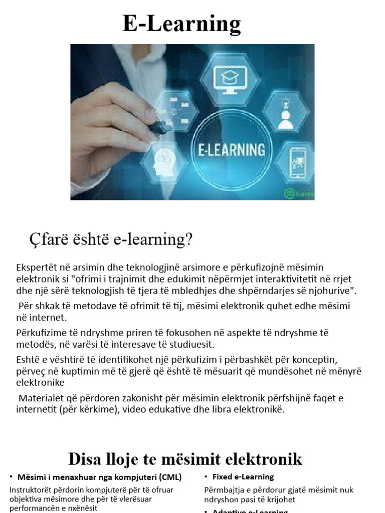 E-learning | PDF