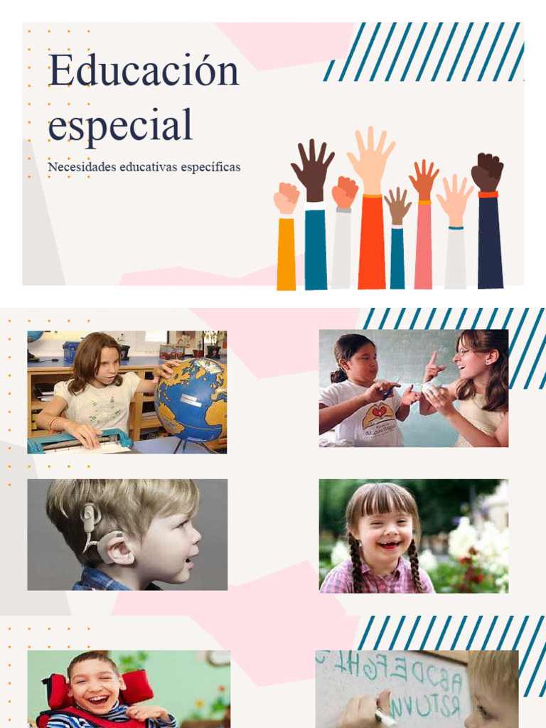 1 Educación Especial | PDF | Inclusión (Educación) | Invalidez