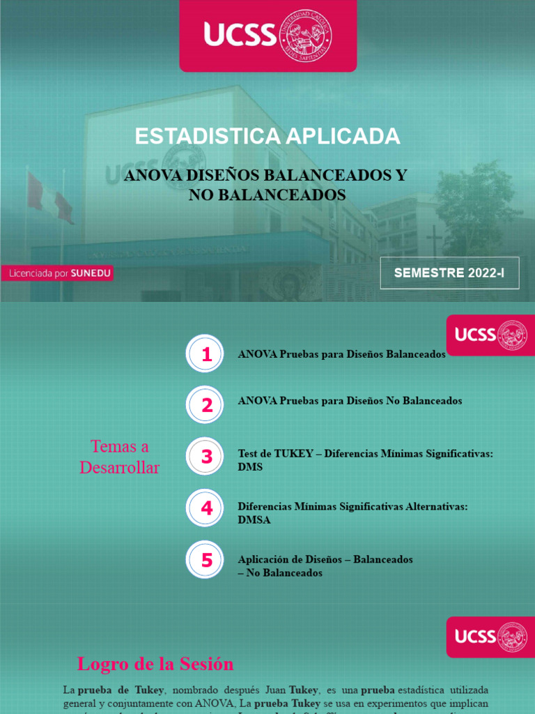 Prueba de Tukey y DMS en ANOVA | PDF | Métodos y materiales de enseñanza
