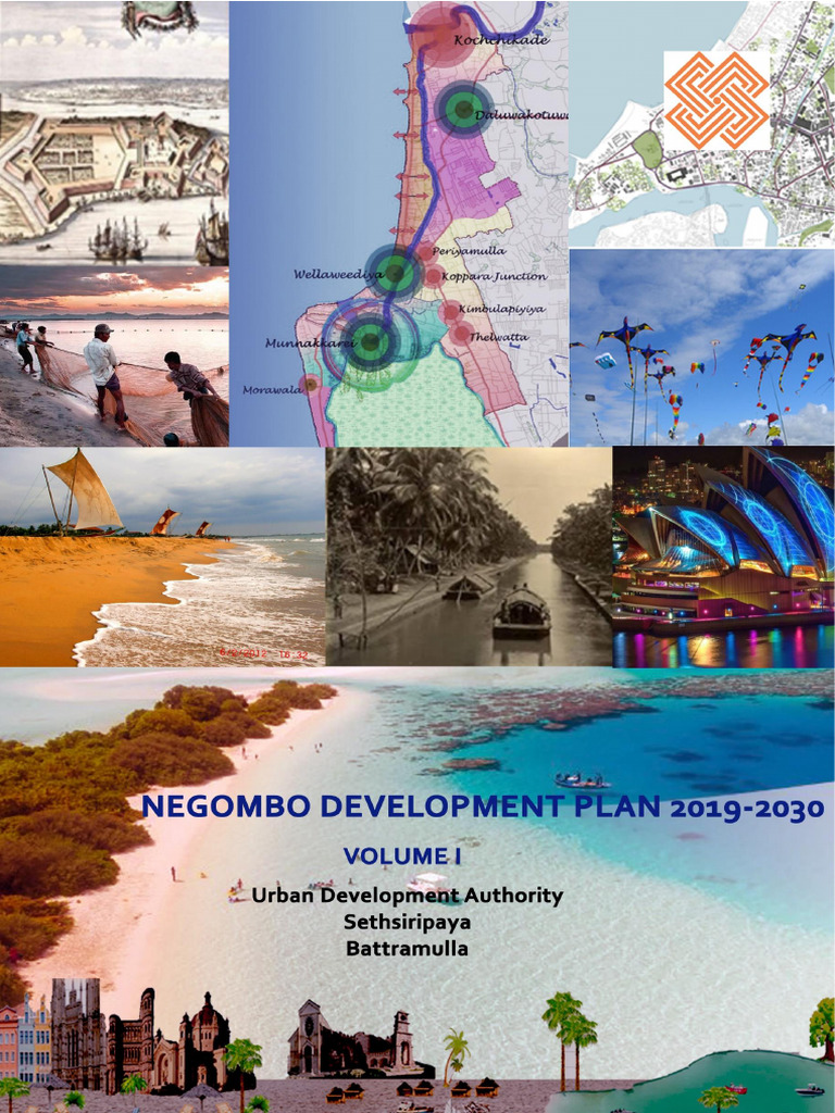 Negombo Development Plan - Volume 1 | PDF