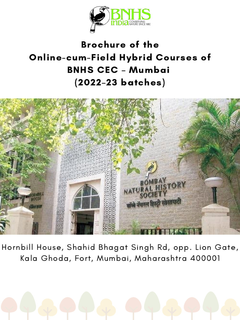 BNHS 2022 23 Courses Brochure | PDF | Science & Mathematics | Technology & Engineering