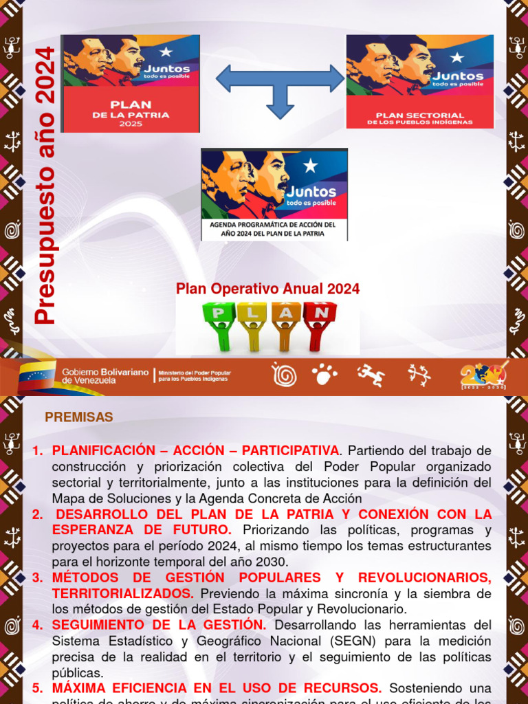Presentacion Poa 2024 | PDF | Presupuesto | Planificación