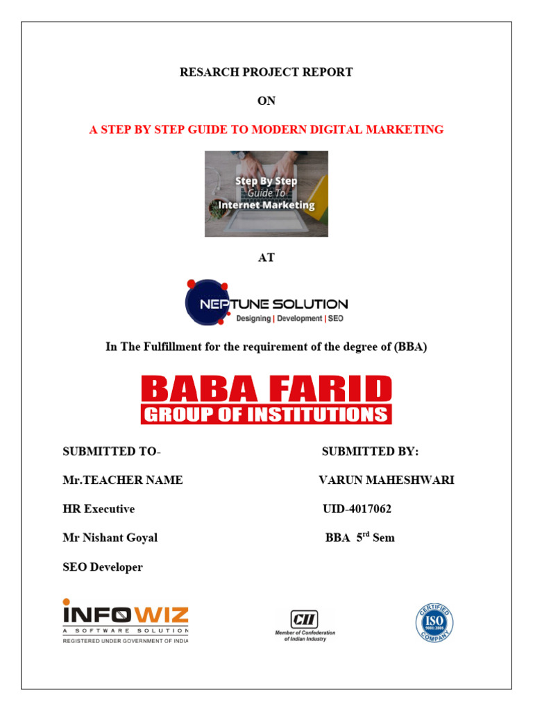 A Step by Step Guide To Modern Digital Marketing | PDF