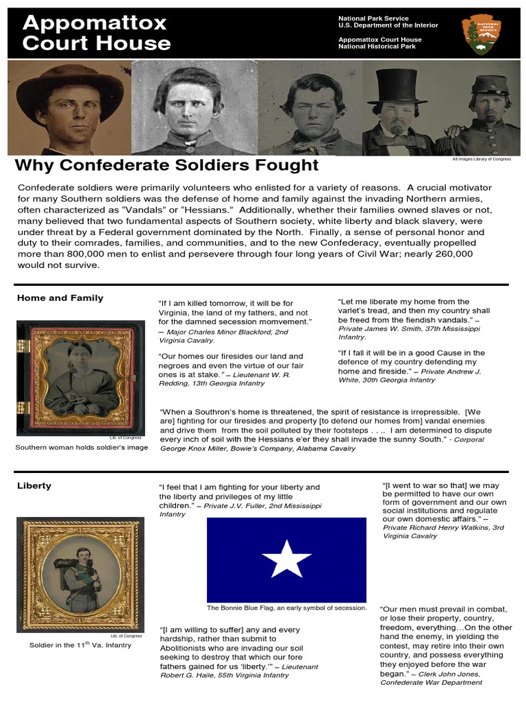 Why Confederates Fought Final - 230308 - 175045 | PDF