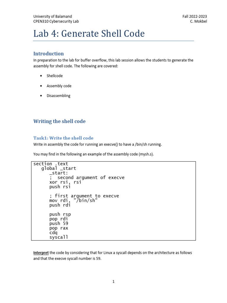 Cyber Sec Lab 4 | PDF
