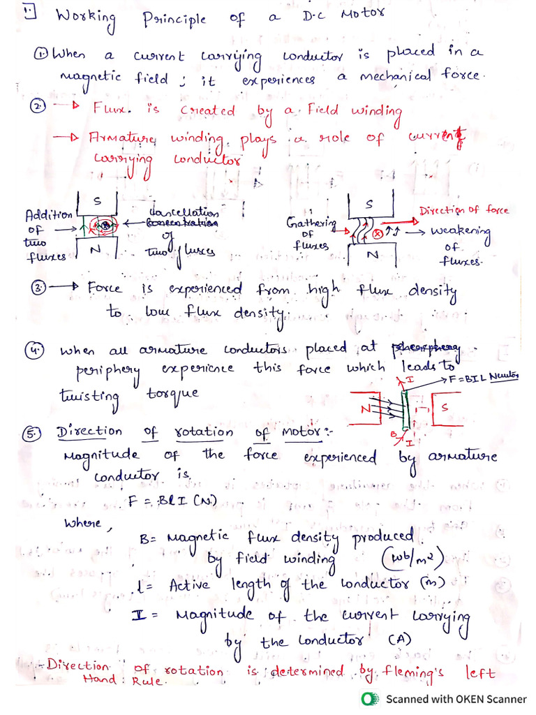 DC Motor (Part-1) | PDF