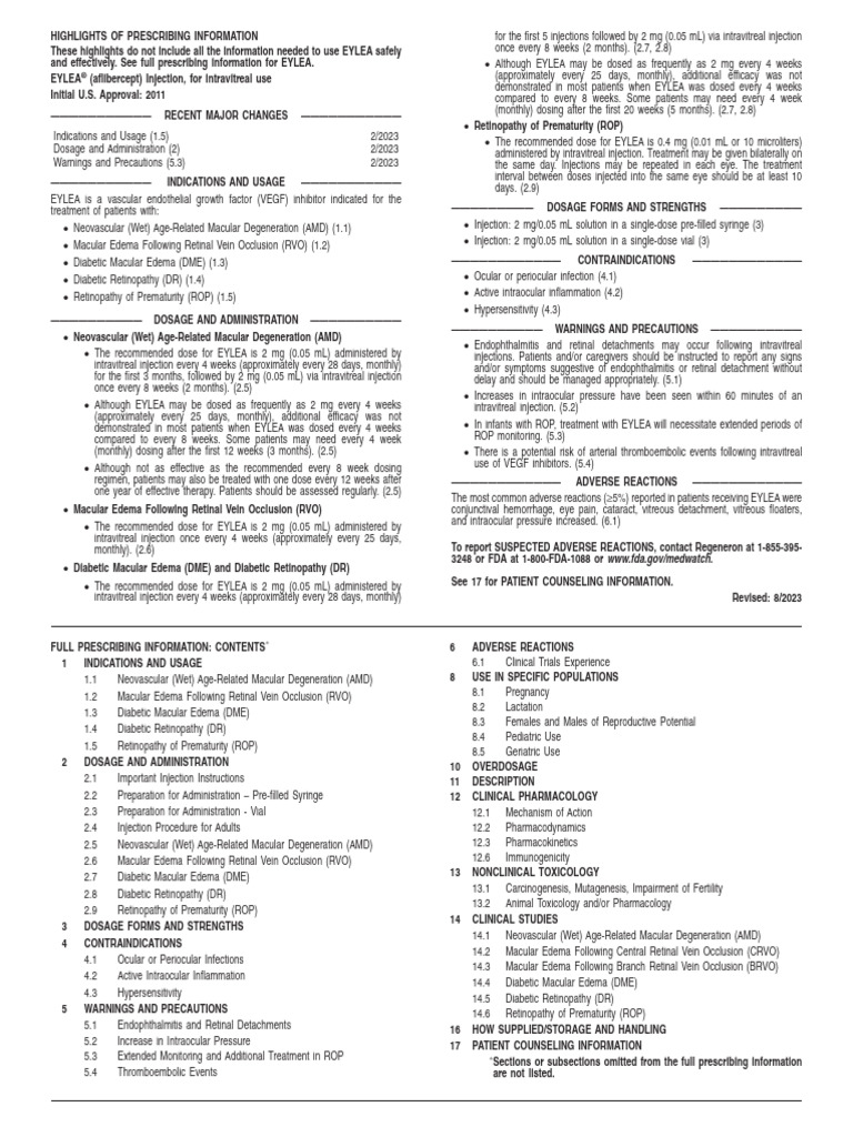 Eylea Fpi | PDF