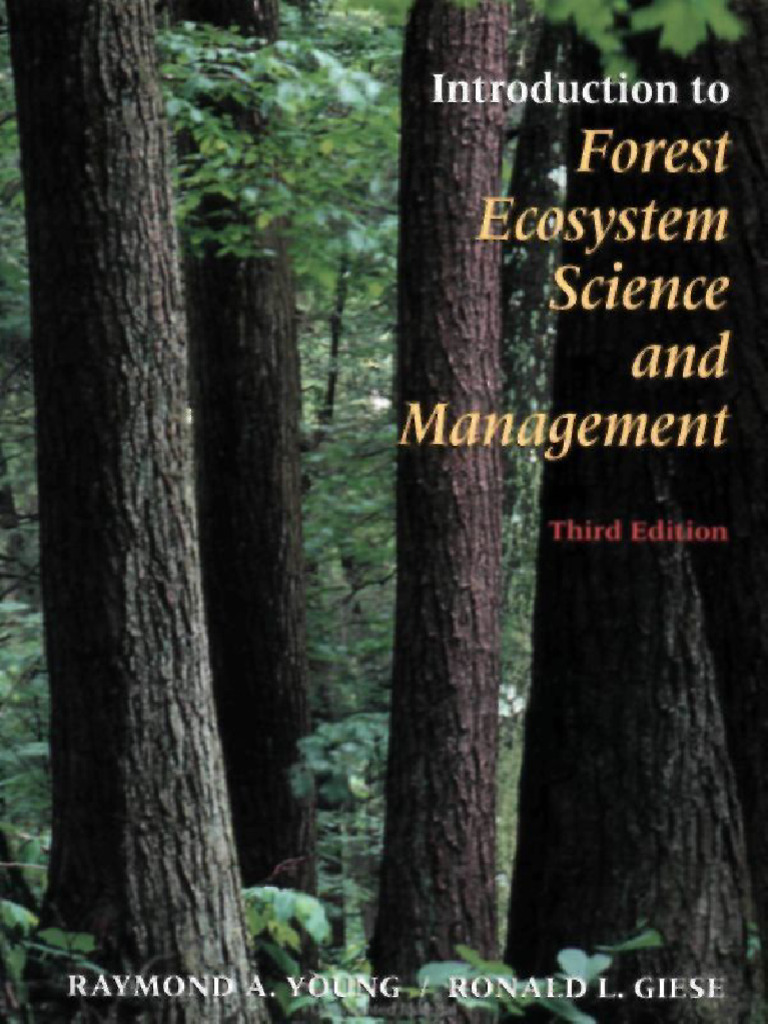 Introduction To Forest Ecosystem Science and Management | PDF