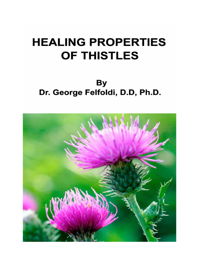 2023 - George Felfoldi (eBook-Herbal) - Healing Properties of Thistles ...
