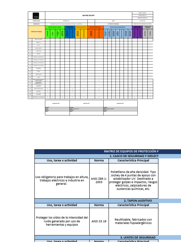 MATRIZ DE EPP 2 x.2 | PDF