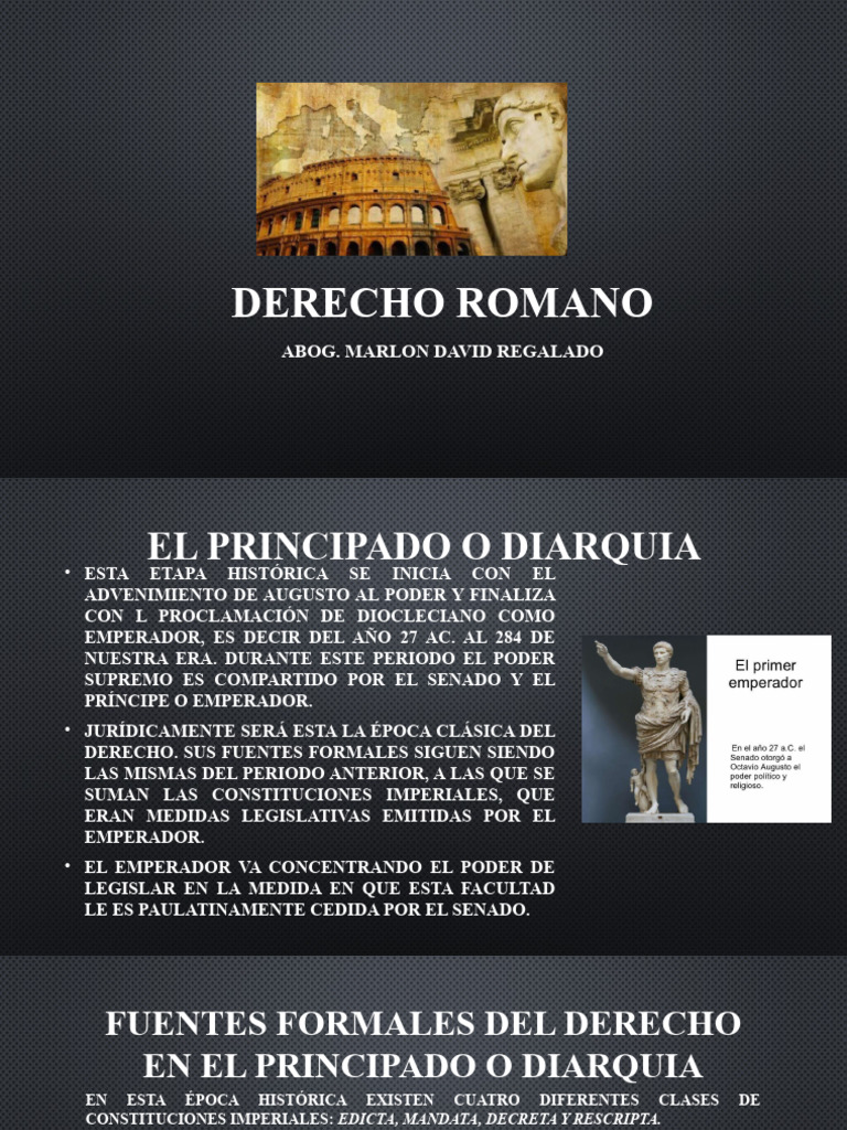 3ERA CLASE DE DERECHO ROMANO | PDF | Justicia | Crimen y violencia