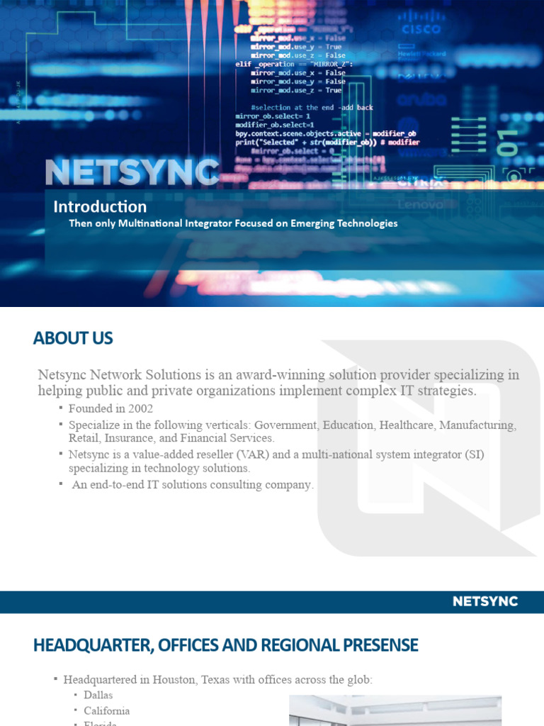 Netsync Mea | PDF | Business
