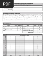 AFLS Scoring Grid Fillable Template | PDF