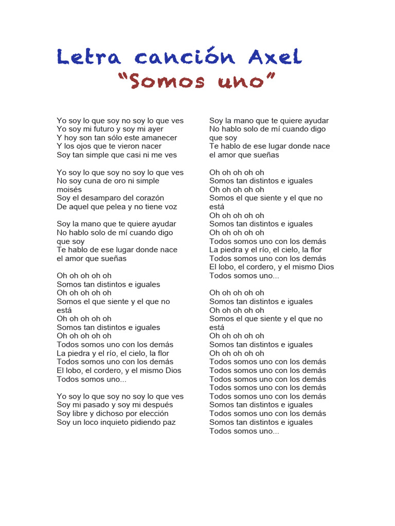 Somos tan distintos e iguales | PDF