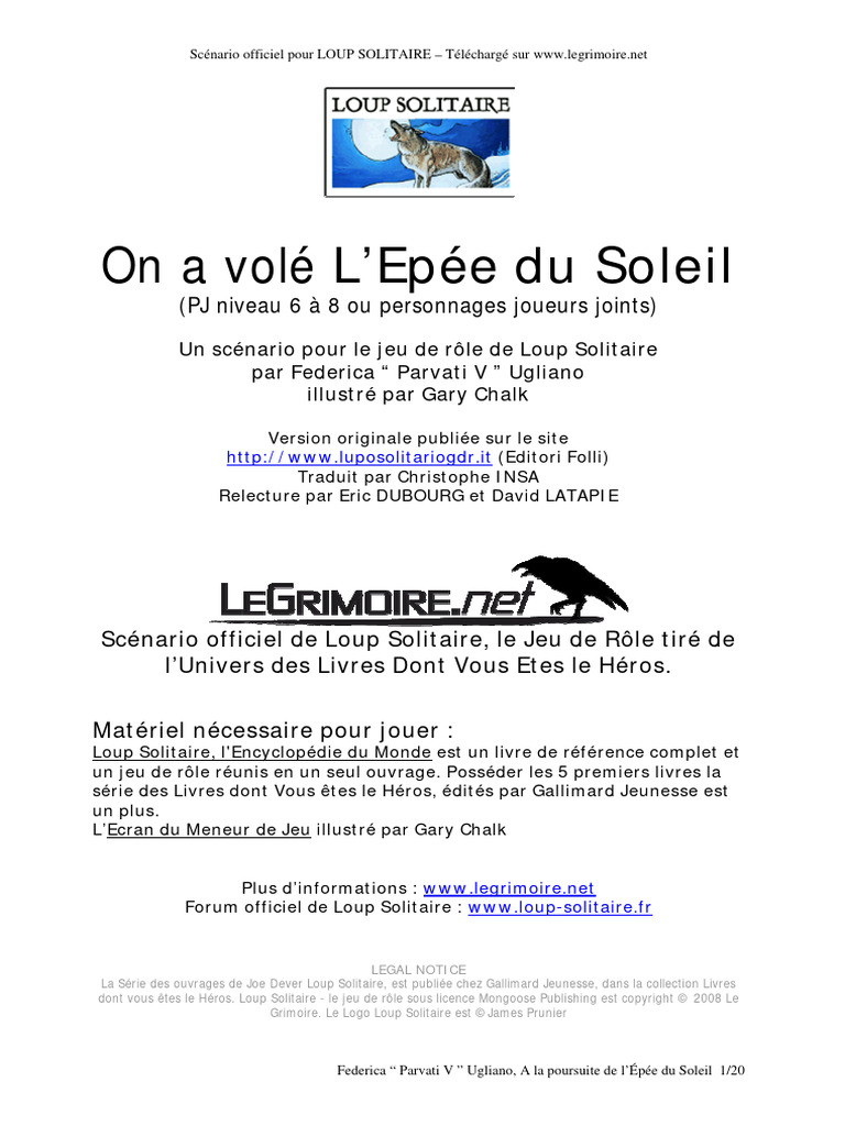 epee-du-soleil | PDF