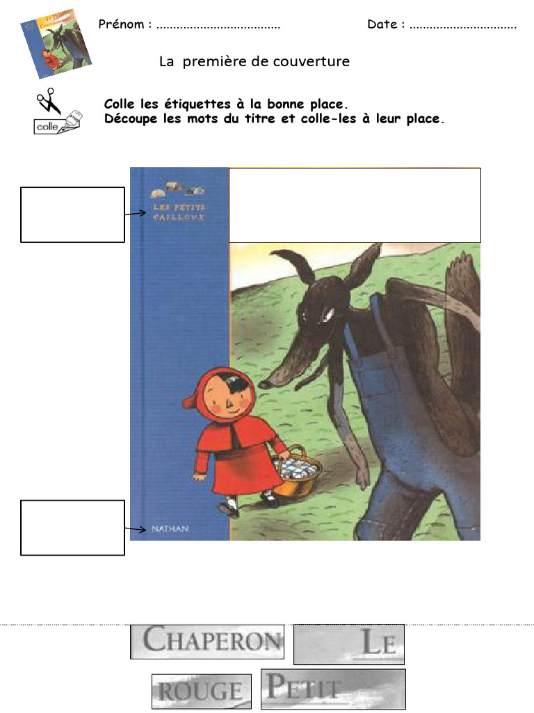 Le Petit Chaperon Rouge Exos Pascale | PDF
