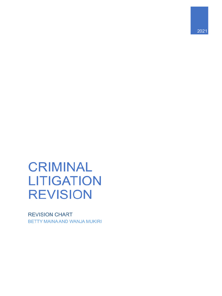 Criminal Litigation: Arrest Procedures Guide | PDF | Social Science