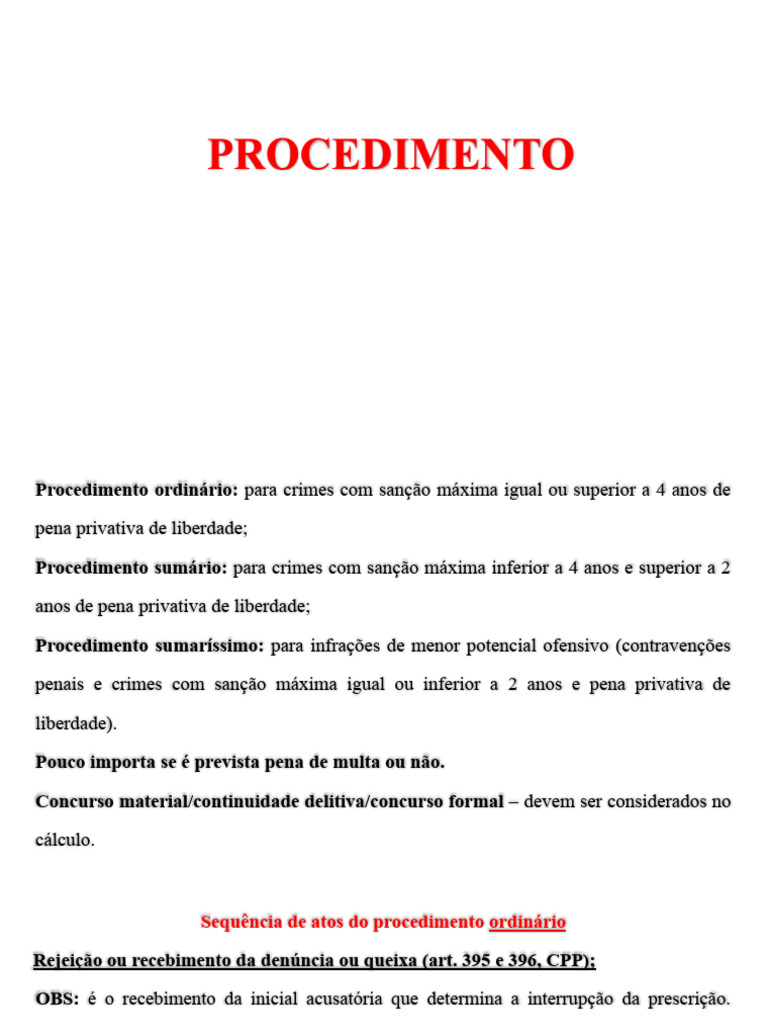 Aula - Procedimentos | PDF