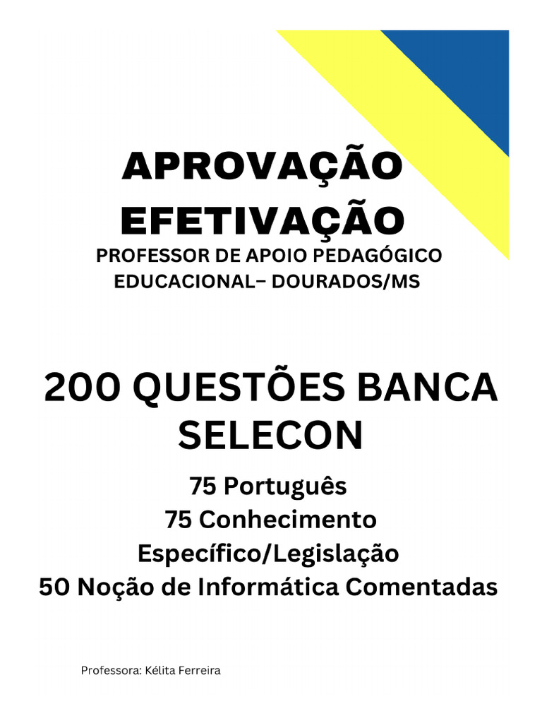 Provas Selecon: Antinutrientes e Identidade | PDF