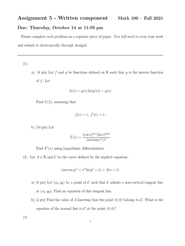 Assignment 5 Pdf 