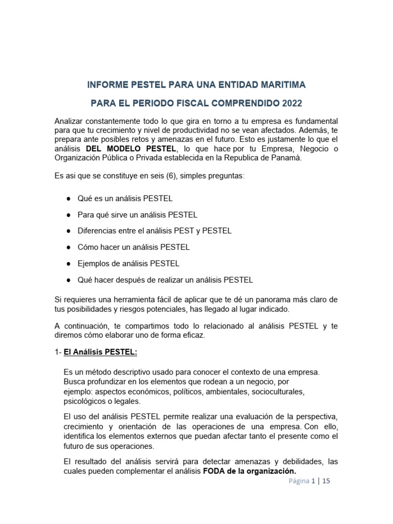 MODELO PSTL | PDF | Finanzas y dinero