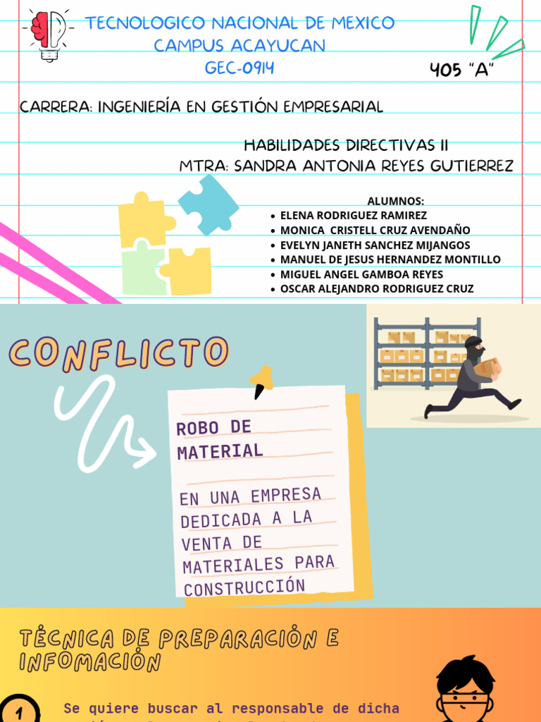 HD2 U2 Tipo de Conflicto. | PDF