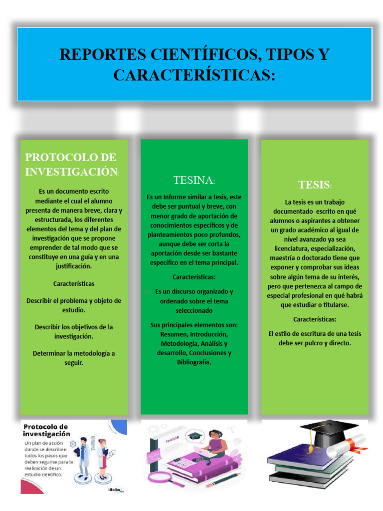 LOS 7 REPORTES CIENTÍFICOS | PDF