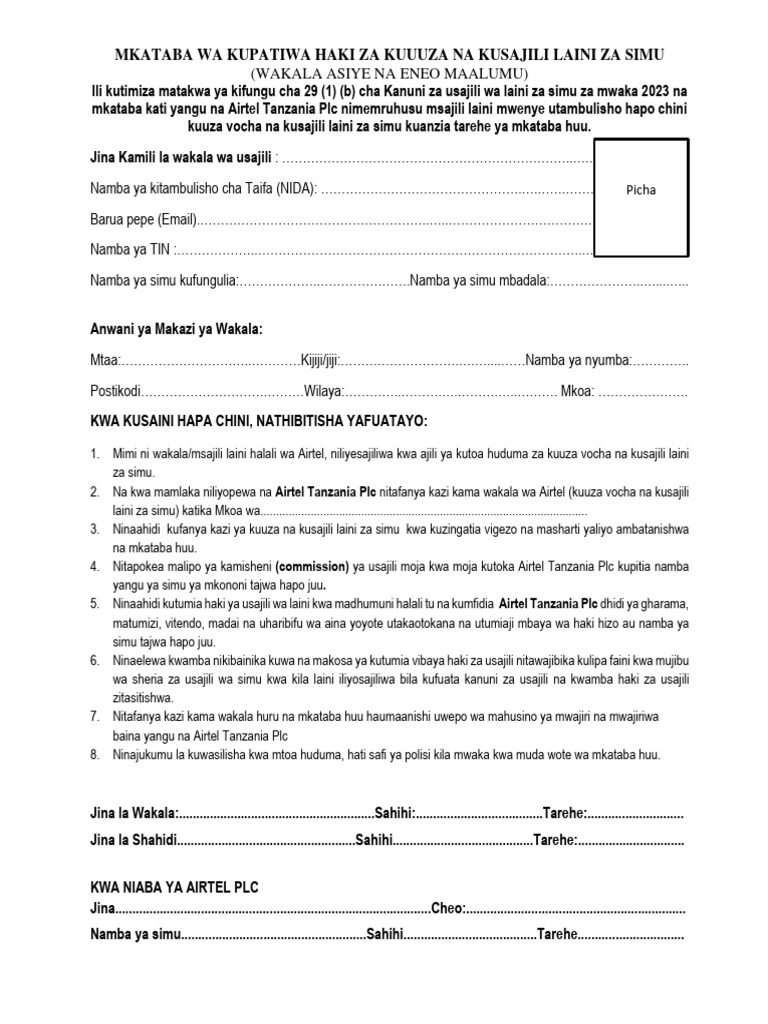 Non Fixed Contract PDF | PDF