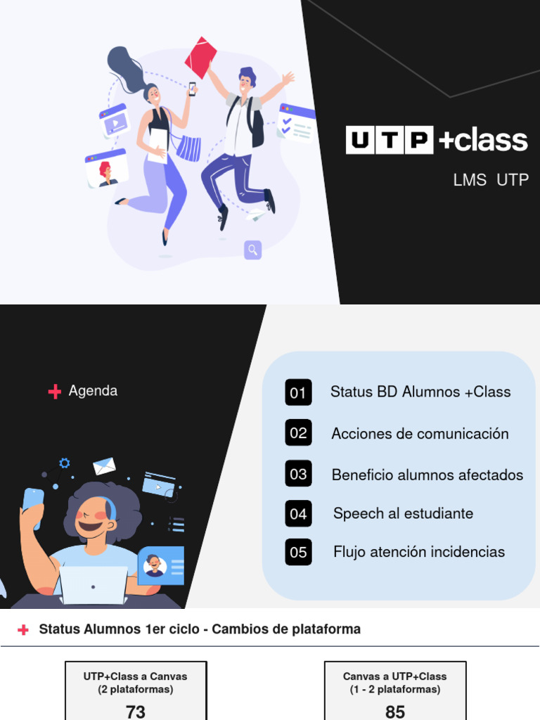 Cambios en UTP+Class y Canvas 2022 | PDF