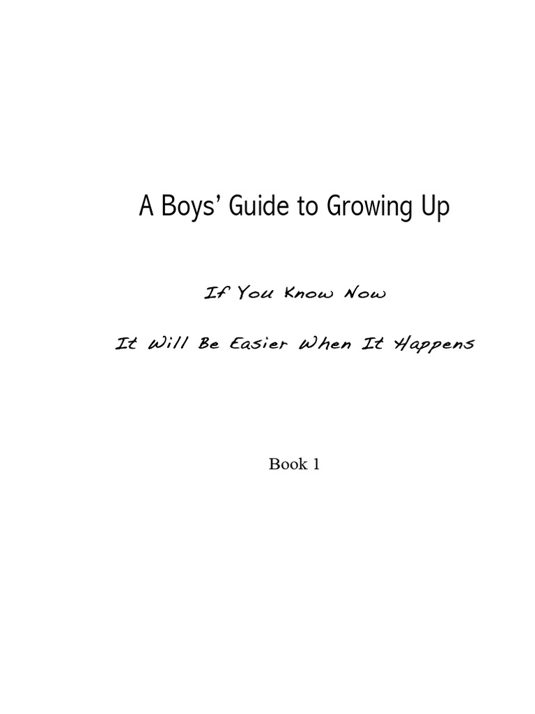 BoysGuideToGrowingUpHealthPubertyAdolescenceAutism-1 | PDF