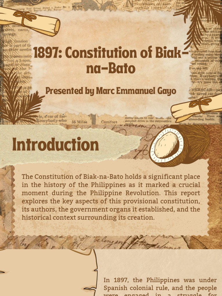 1897constitution Biak Na Bato | PDF | Social Science | History