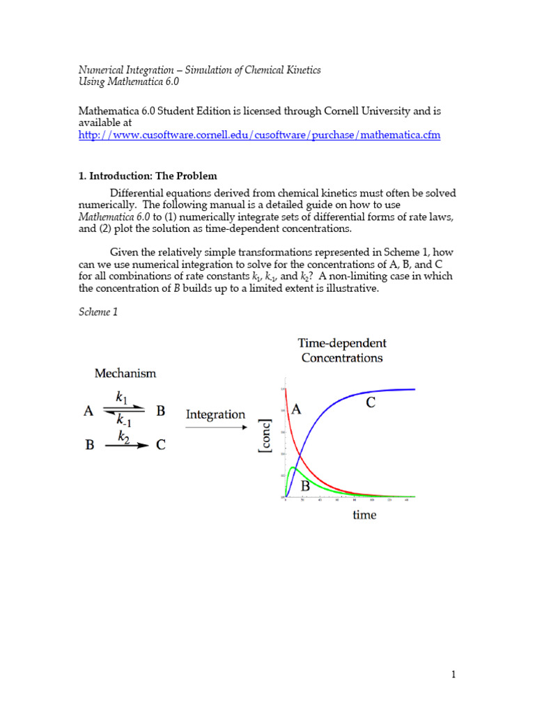 Mathematicanumericalintegration2chemeng Pdf 