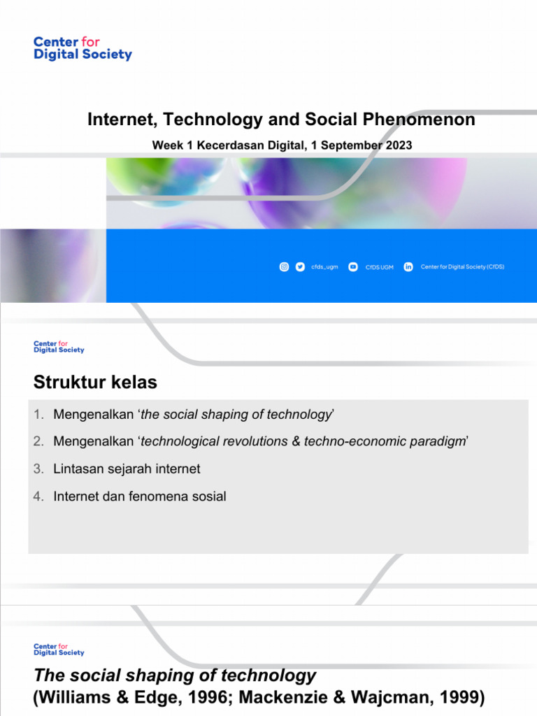 MKKD - Internet Technology and Social Phenomenon - 010923 | PDF