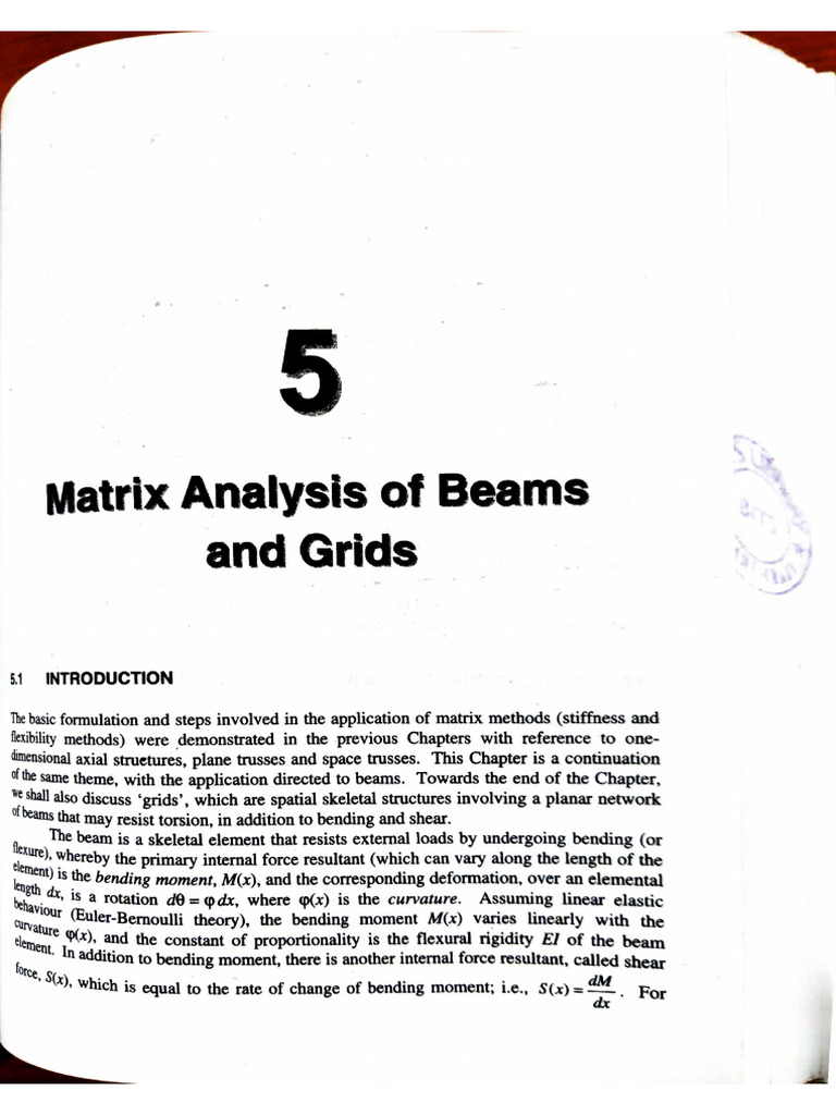 Stiffness Method | PDF