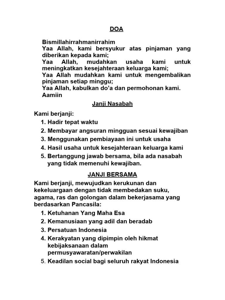 Doa Muslim | PDF