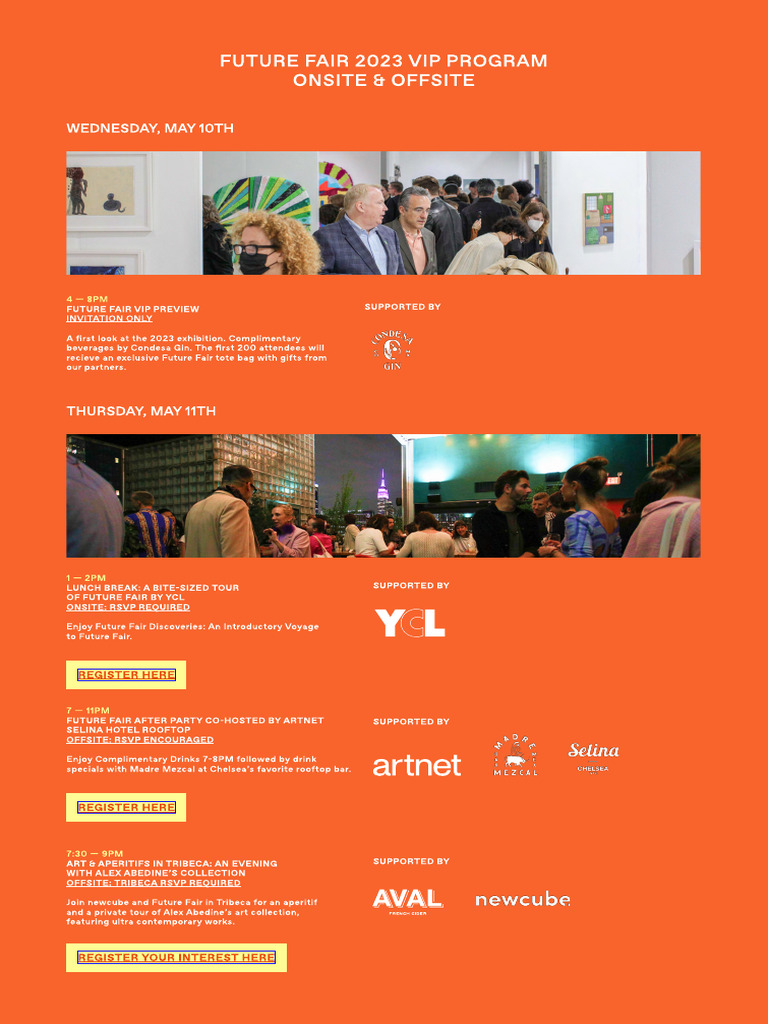 Future Fair May 2023 VIP Program-Compressed 1 | PDF