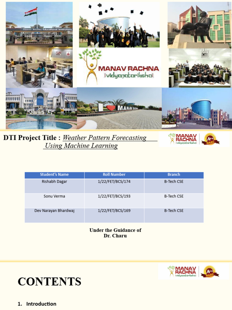 DTI | PDF | Weather Forecasting | Weather