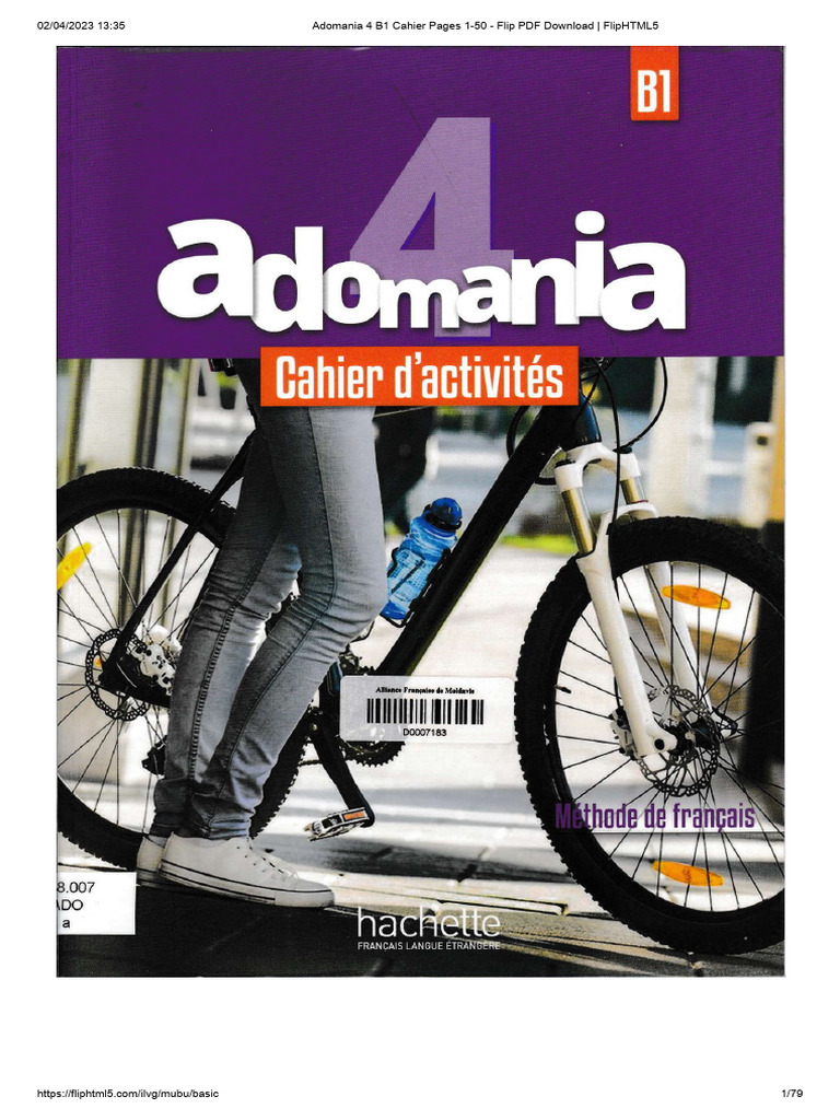 Adomania 4 B1 Cahier D'activités | PDF | Computers