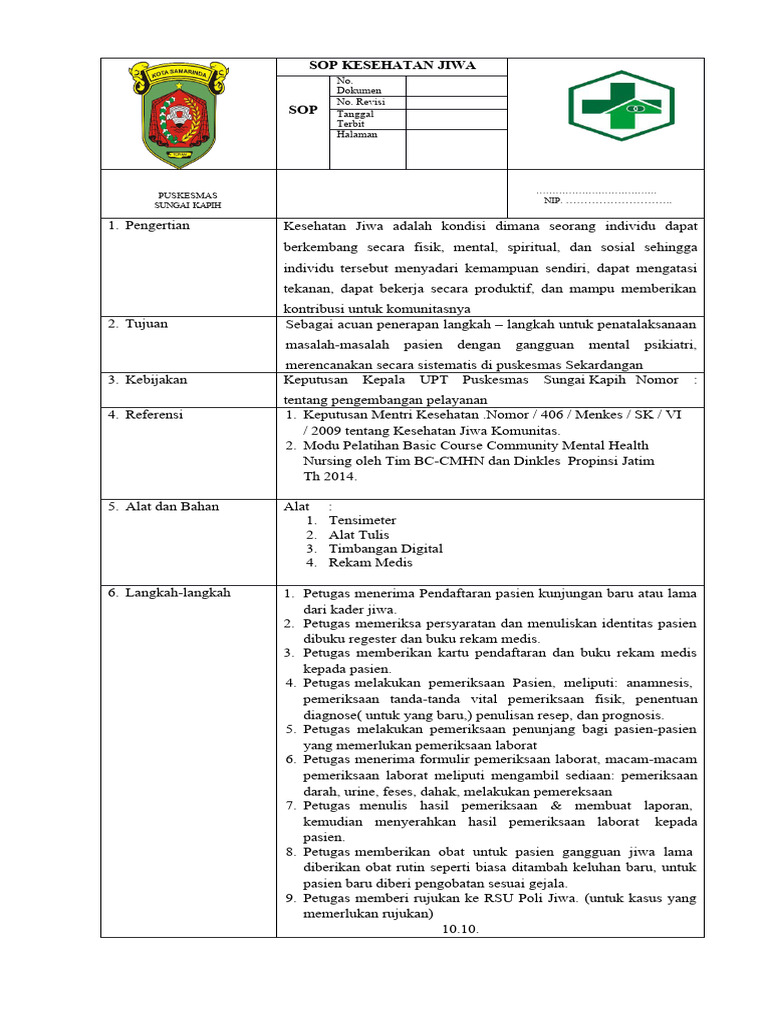 Sop-Keswa Juga | PDF