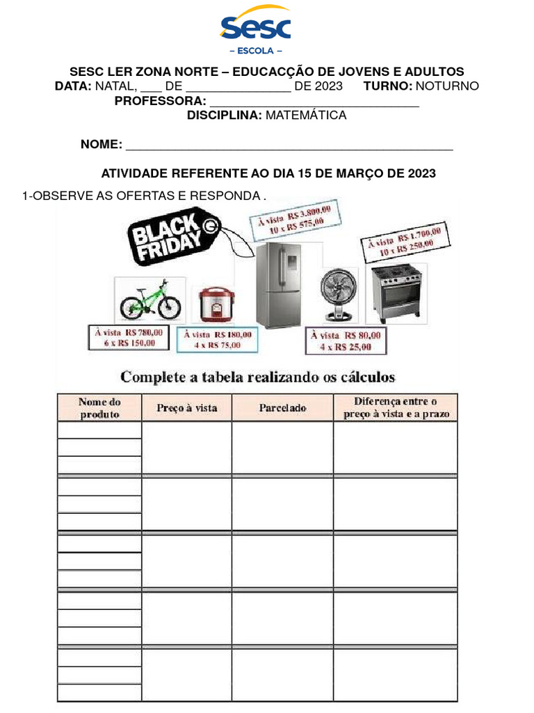 Atividade 20.03 | PDF