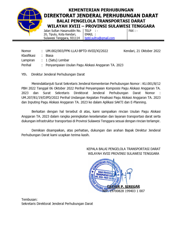 Surat Ke Bagren 2022 | PDF