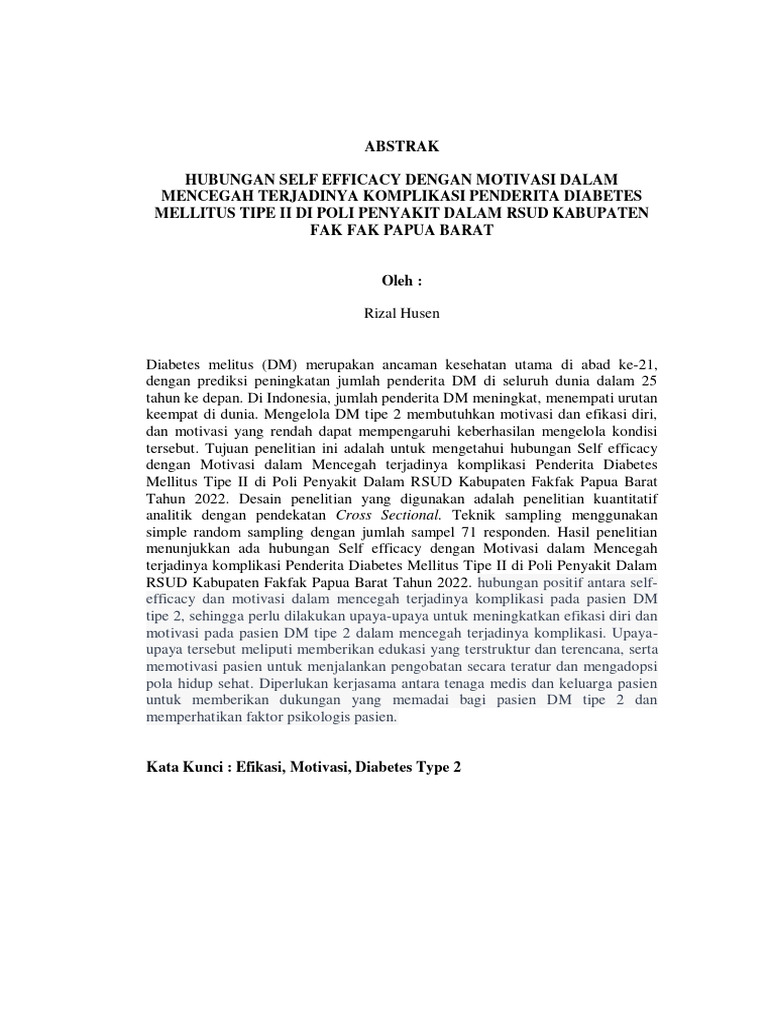 ABSTRAK Skripsi S1 Keperawatan | PDF