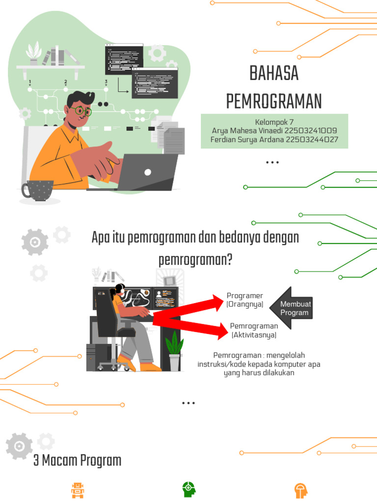 Sejarah dan Jenis Bahasa Pemrograman | PDF | Komputer