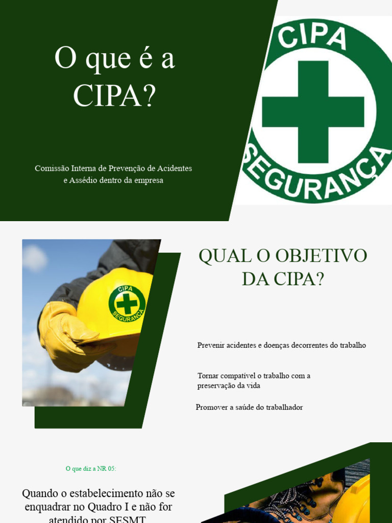 Treinamento Completo Da CIPA 2022 | PDF