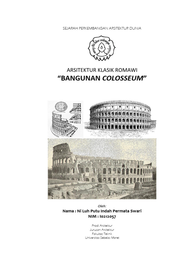 Bangunan Colosseum | PDF