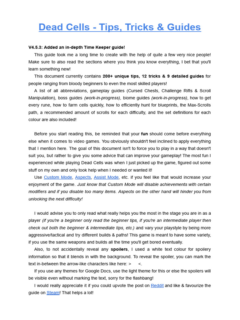 DC - Tips, Tricks & Guides | PDF