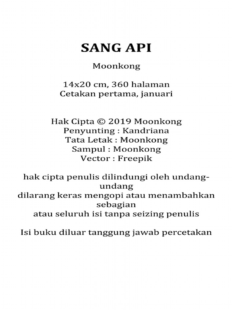 Sang Api | PDF